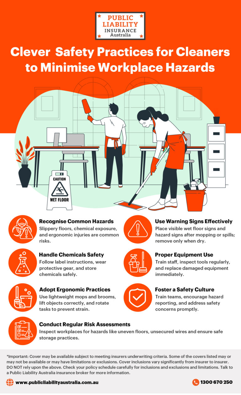 Safety First: Best Practices for Cleaners to Minimise Workplace Hazards ...